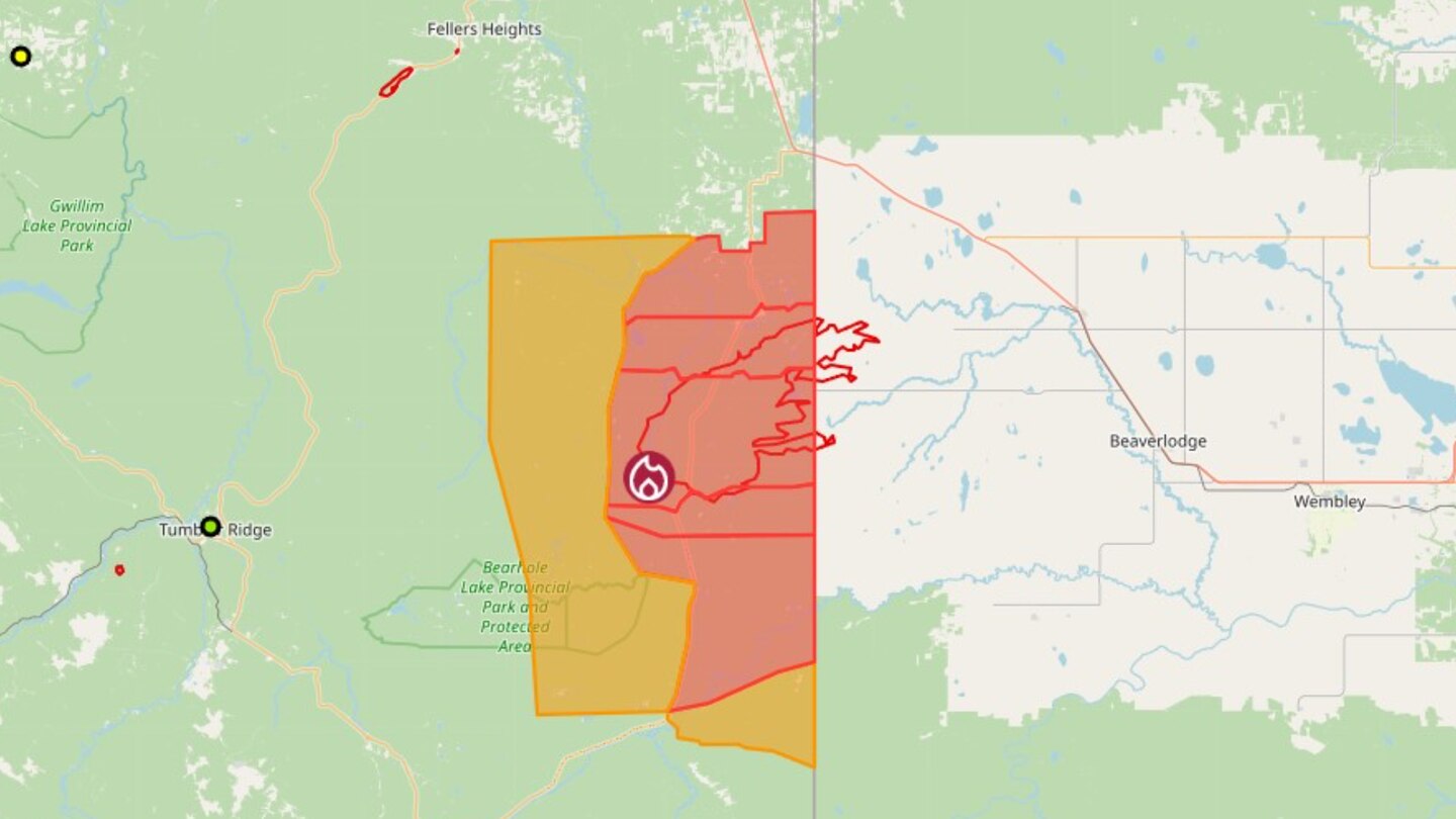 Evacuation Alert issued for the Kiskatinaw River Wildfire – CJDC-TV | B ...